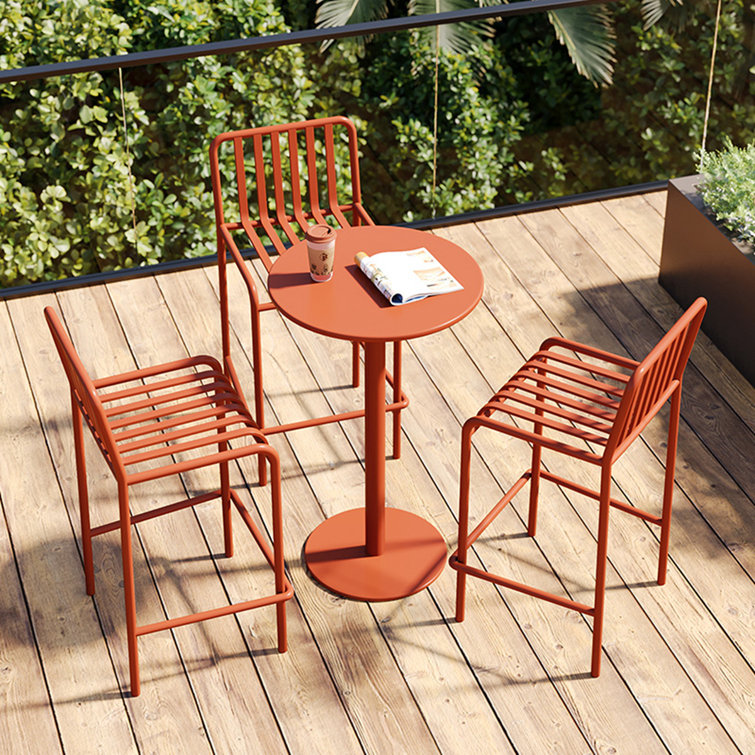 Hillock Home Round 3 Person Outdoor Dining Set Wayfair hillock-home-round-3-person-outdoor-dining-set-wayfair